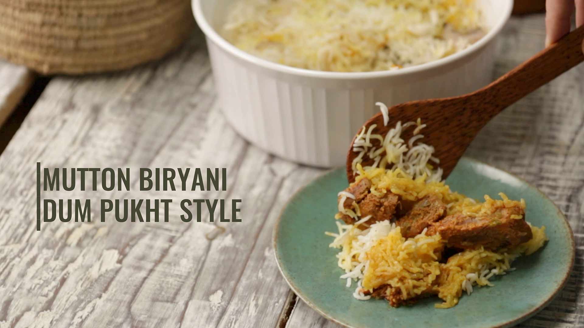 Mutton Biryani Recipe Dum Pukht Style | Yummefy | Video