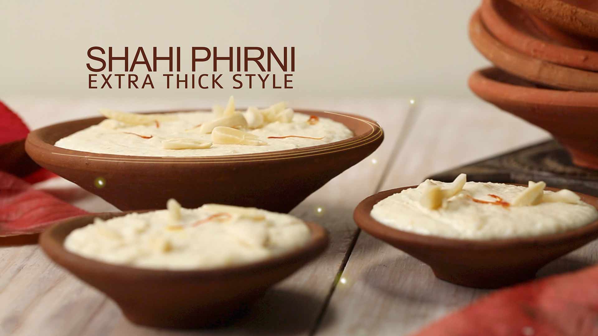 Shahi Phirni Recipe | Traditional Indian Dessert | Yummefy | Video & Recipe