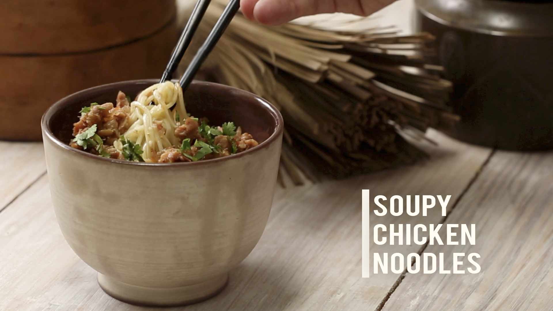Easy Soupy Chicken Noodles Recipe | Yummefy | Recipe & Video