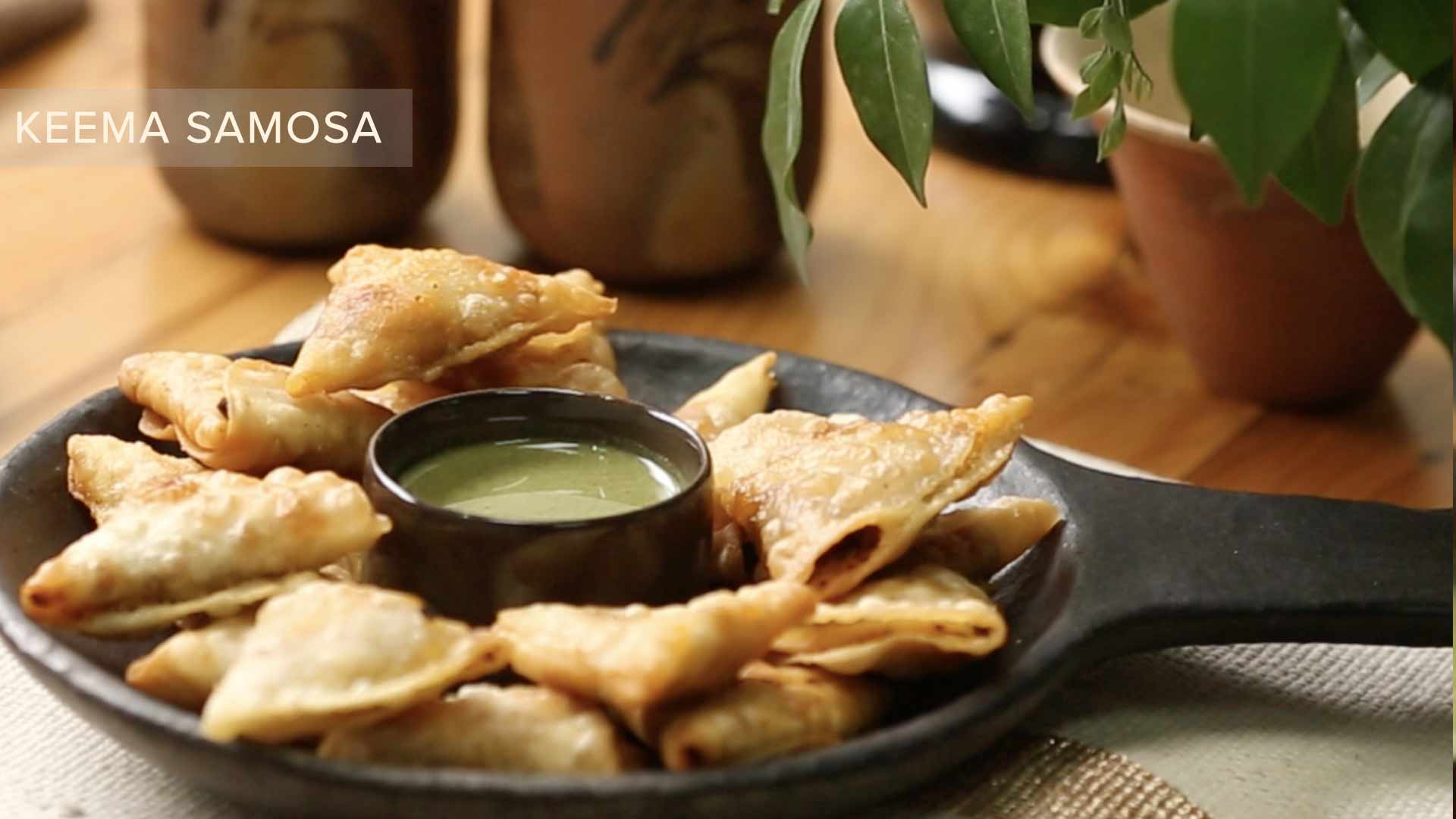 Keema Samosa Recipe | Minced Meat Samosa | Yummefy | Video & Recipe