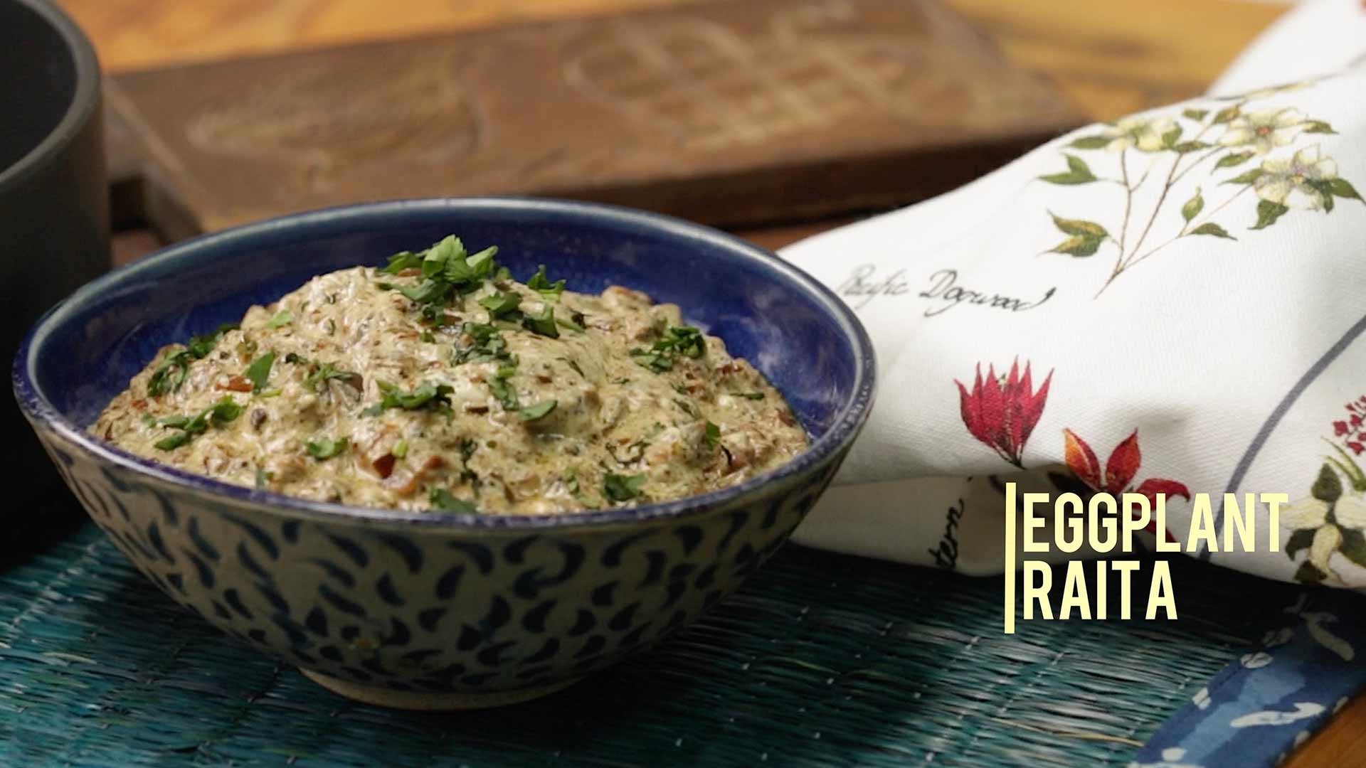 Easy Eggplant Raita | Brinjal Raita | Yummefy | Videos and Recipes