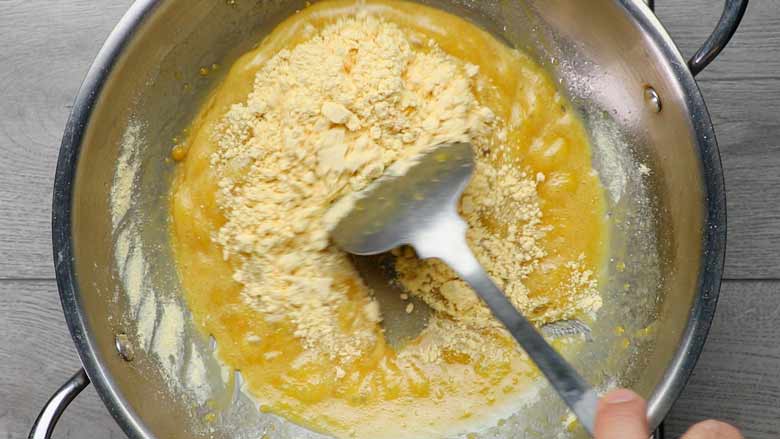 Besan Prasad Recipe - how to make besan prasad - Yummefy Recipes