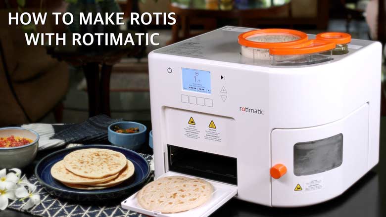 Roti Recipe: How to make Rotis with Rotimatic video - Yummefy Recipes