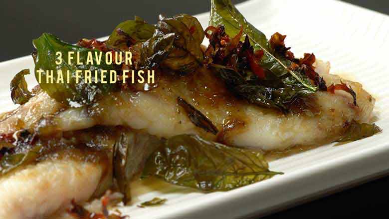 Fried Fish with a 3 Flavor Thai Sauce | Yummefy | Videos & Recipes