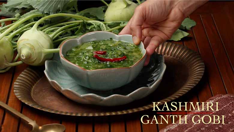Ganth Gobi Recipe: How to make Kashmiri style Kohlrabi Recipe - Yummefy ...