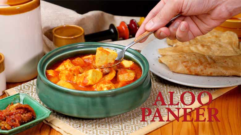 Aloo Paneer Recipe - How to make aloo paneer sabji at home - Yummefy ...