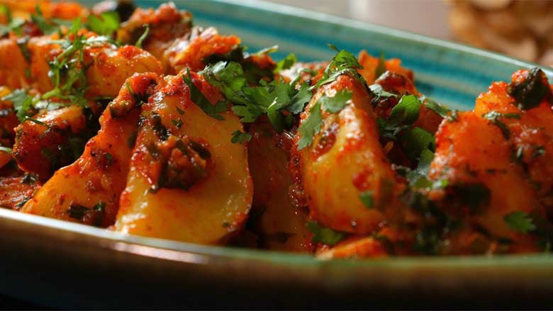 Chilli Potato Salad Recipe | Perfect Chilli Potato Salad | Potato Salad ...